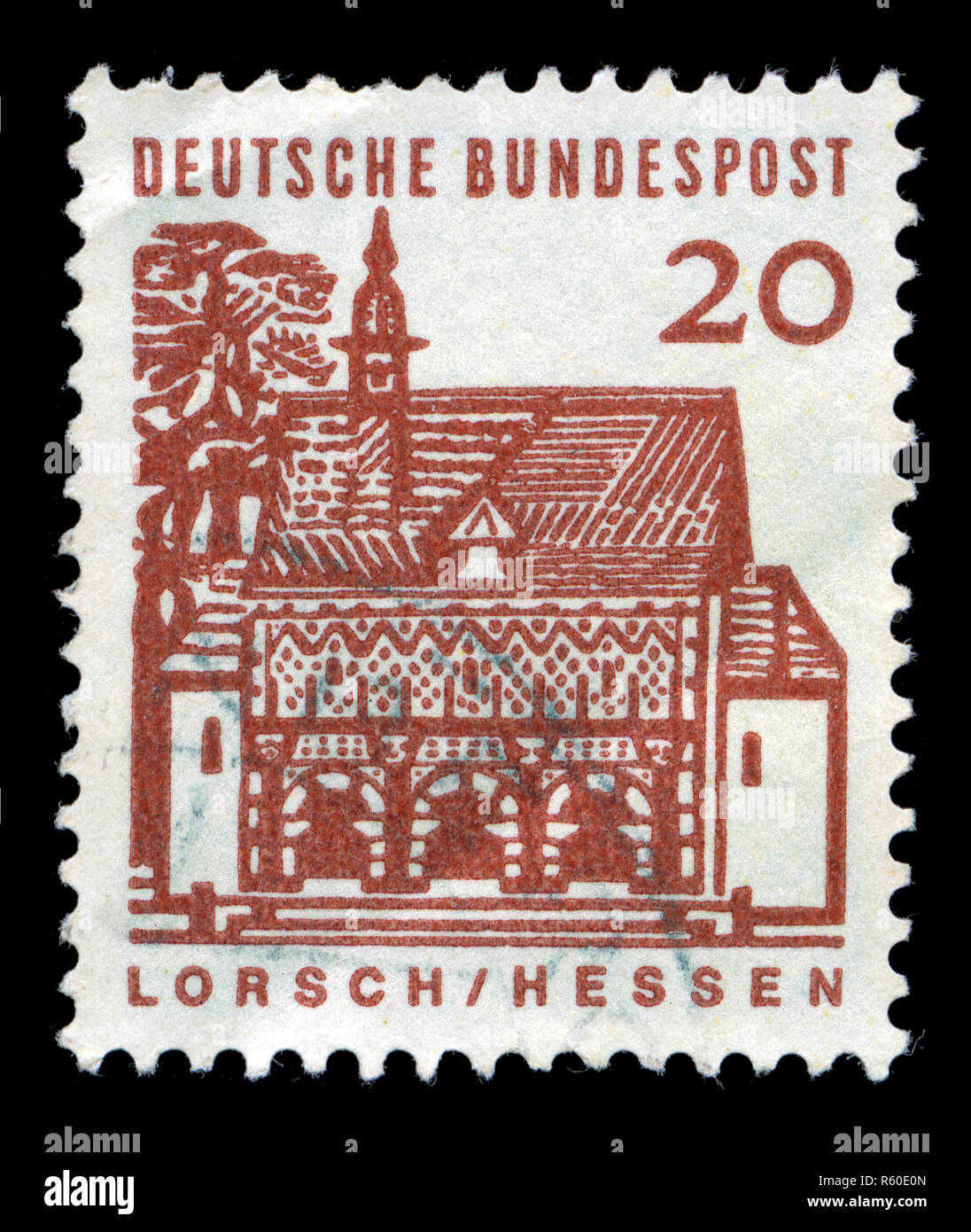 Postage stamp from the Federal Republic of Germany in the German ...