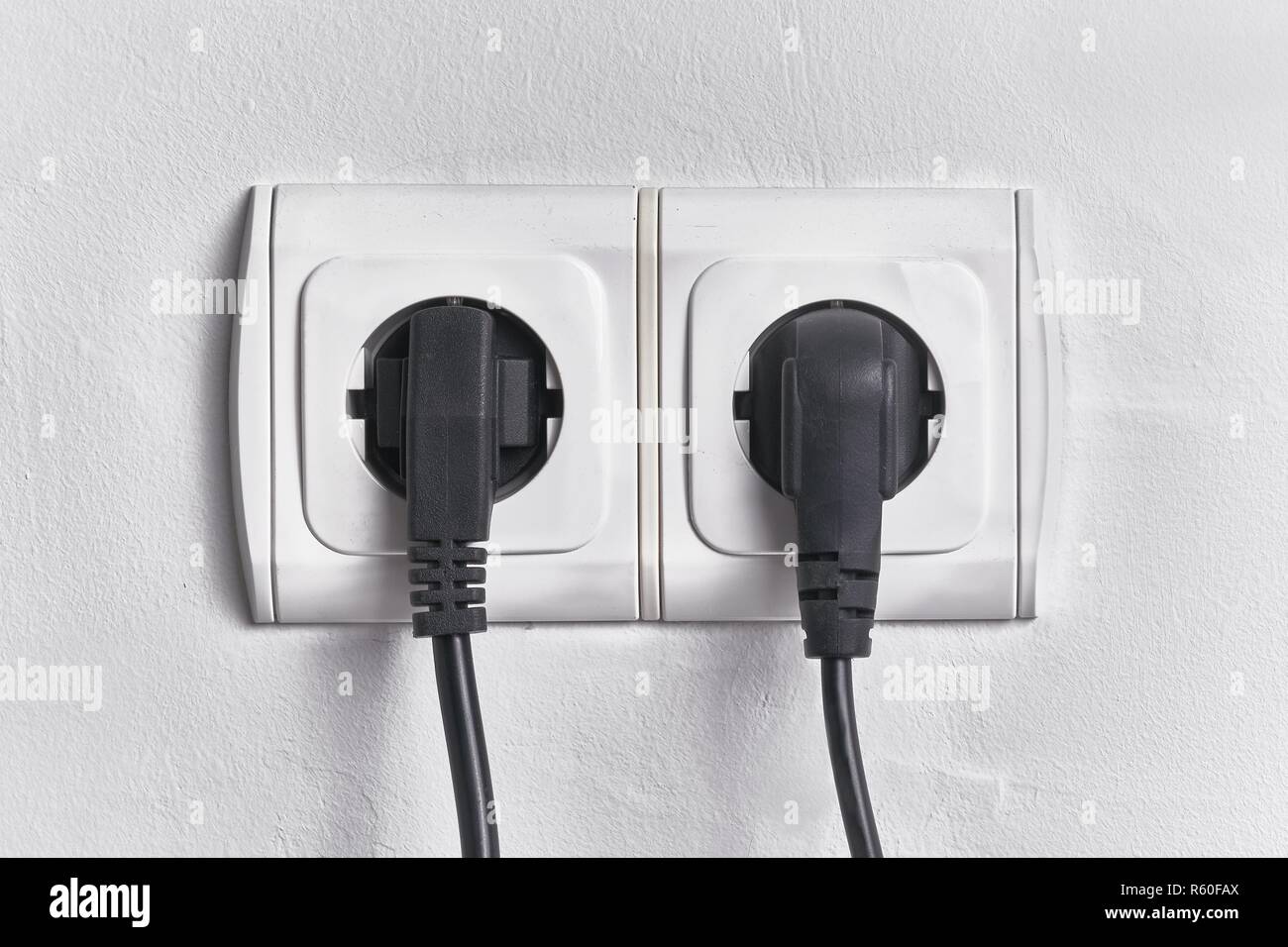 Electric Socket Closeup Stock Photo - Alamy