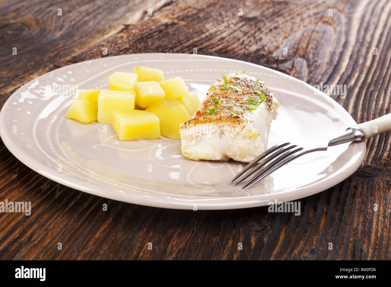 Fresh fillet fish Stock Photo - Alamy