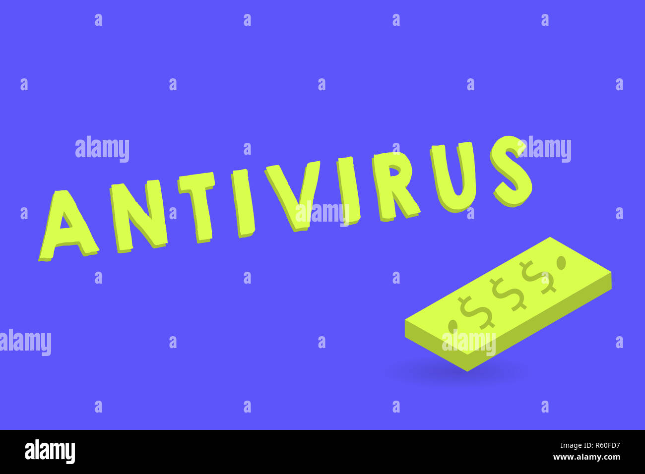 Writing note showing Antivirus. Business photo showcasing software ...