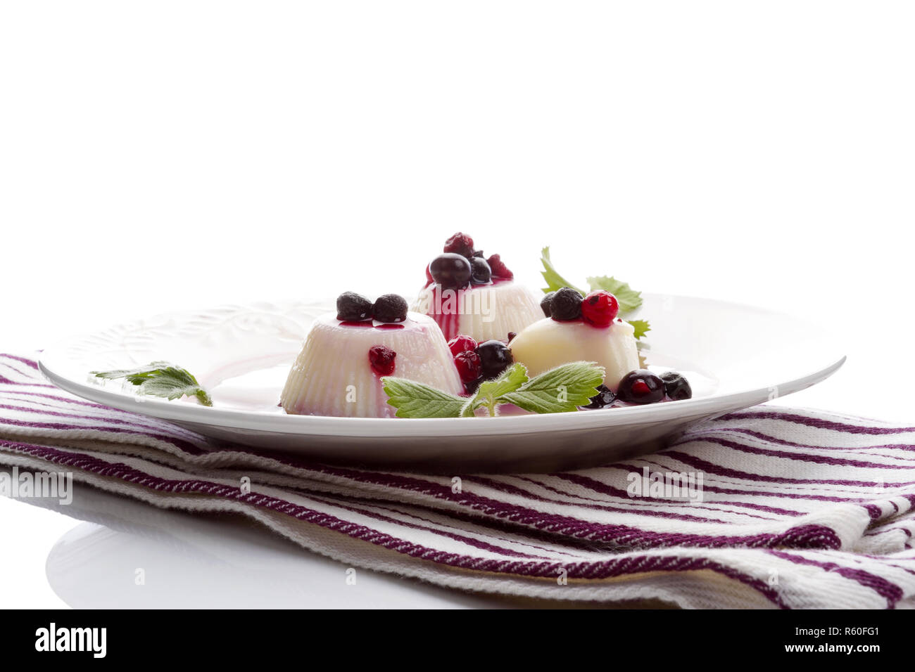 Delicious pudding dessert Stock Photo - Alamy