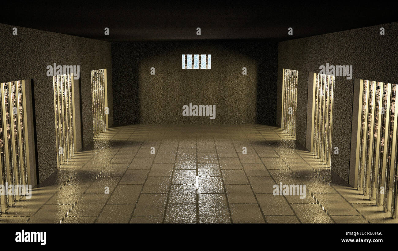 Empty jail cells hi-res stock photography and images - Alamy