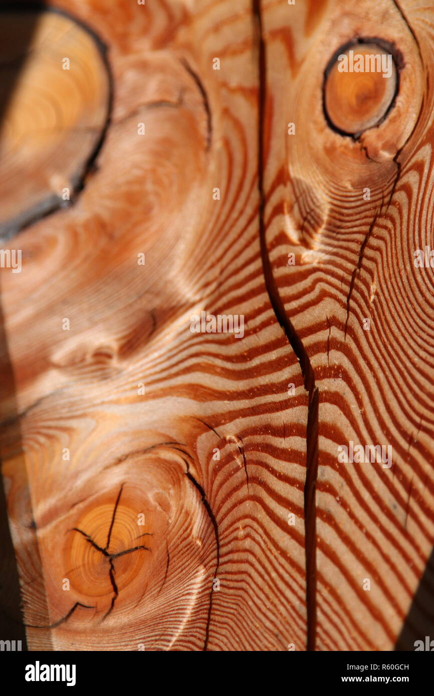 wood grain - background pattern from a wood texture with knothole Stock ...