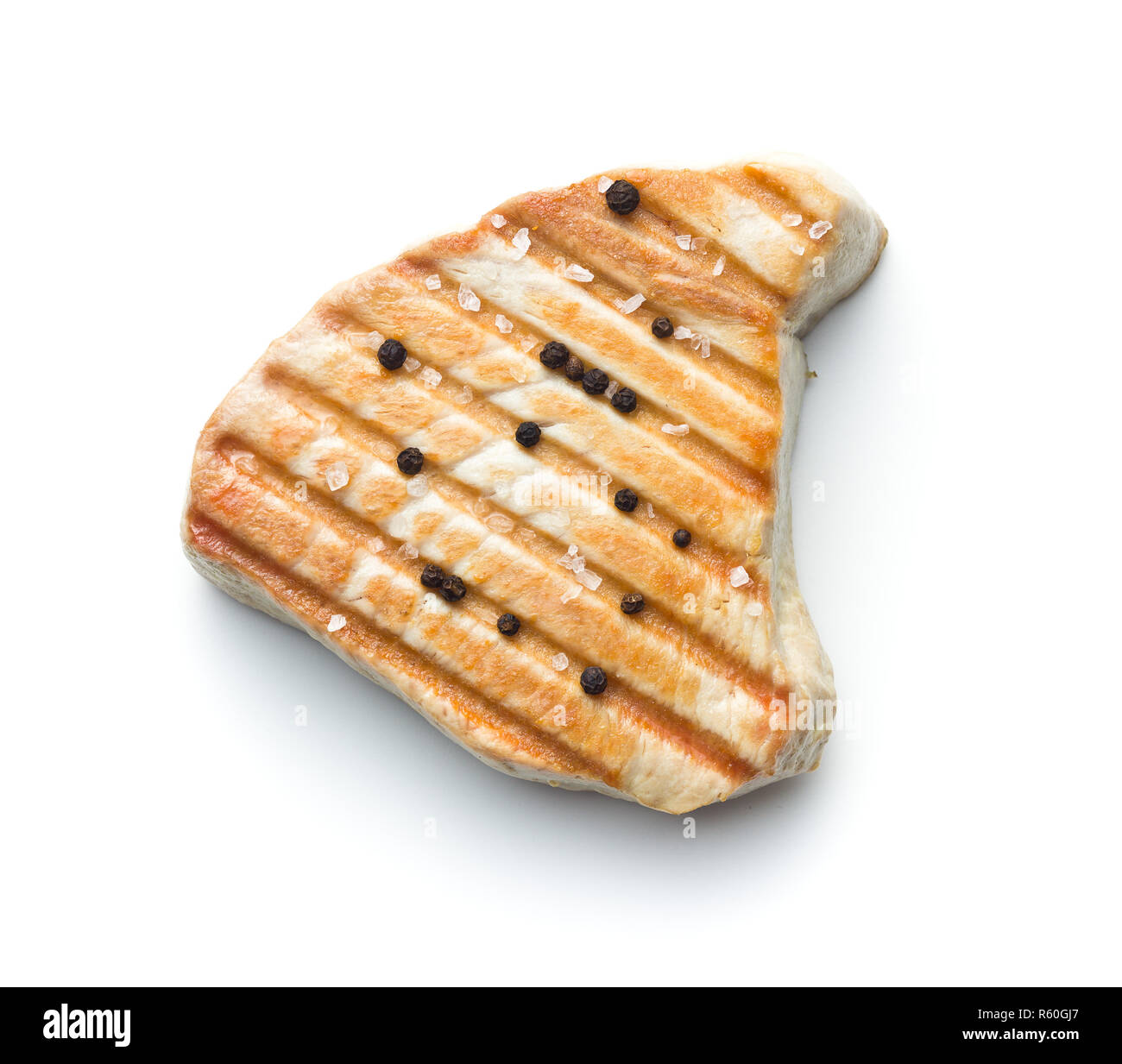 Fried gourmet tuna fish Cut Out Stock Images & Pictures - Alamy