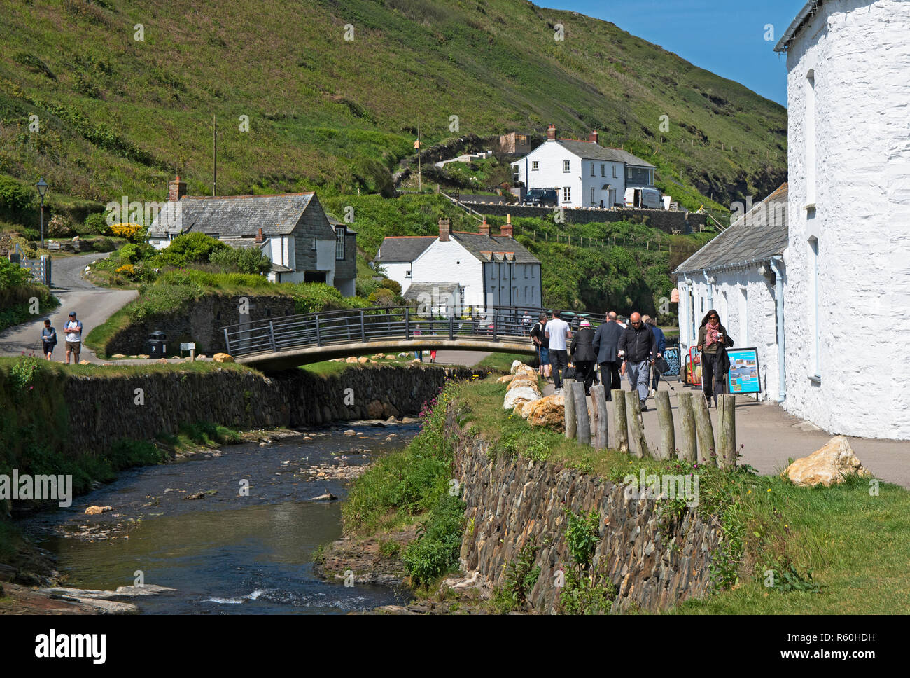Boscastle cornwall england hi-res stock photography and images - Alamy