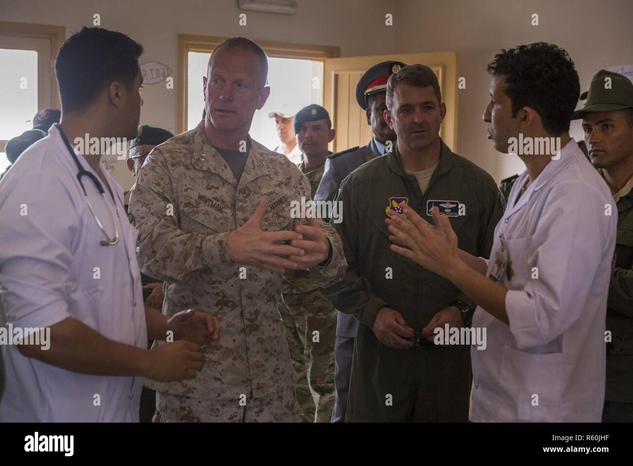 TATA, Morocco - U.S. Marine Corps Maj. Gen. Burke W. Whitman ...