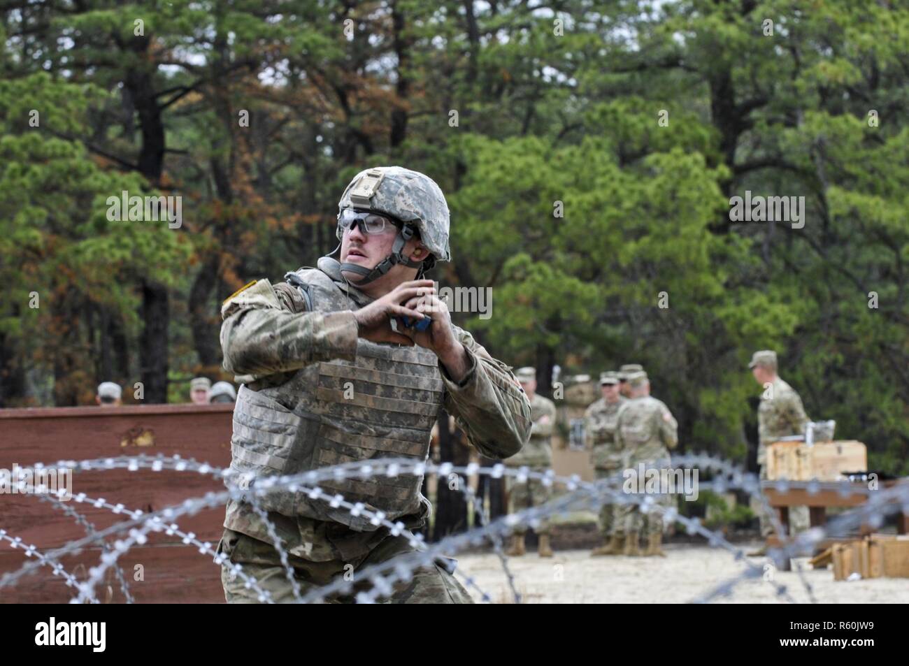 Pfc. Toby Mosley, 428th Mobility Augmentation Company, 397th Engineer ...