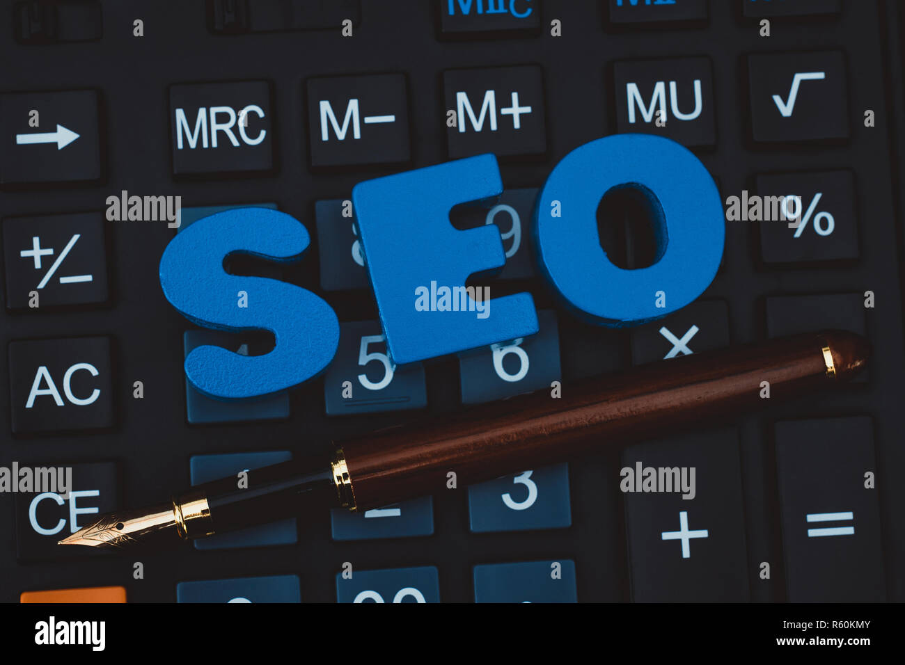 SEO text alphabet for Search Engine Optimization concept and Office ...