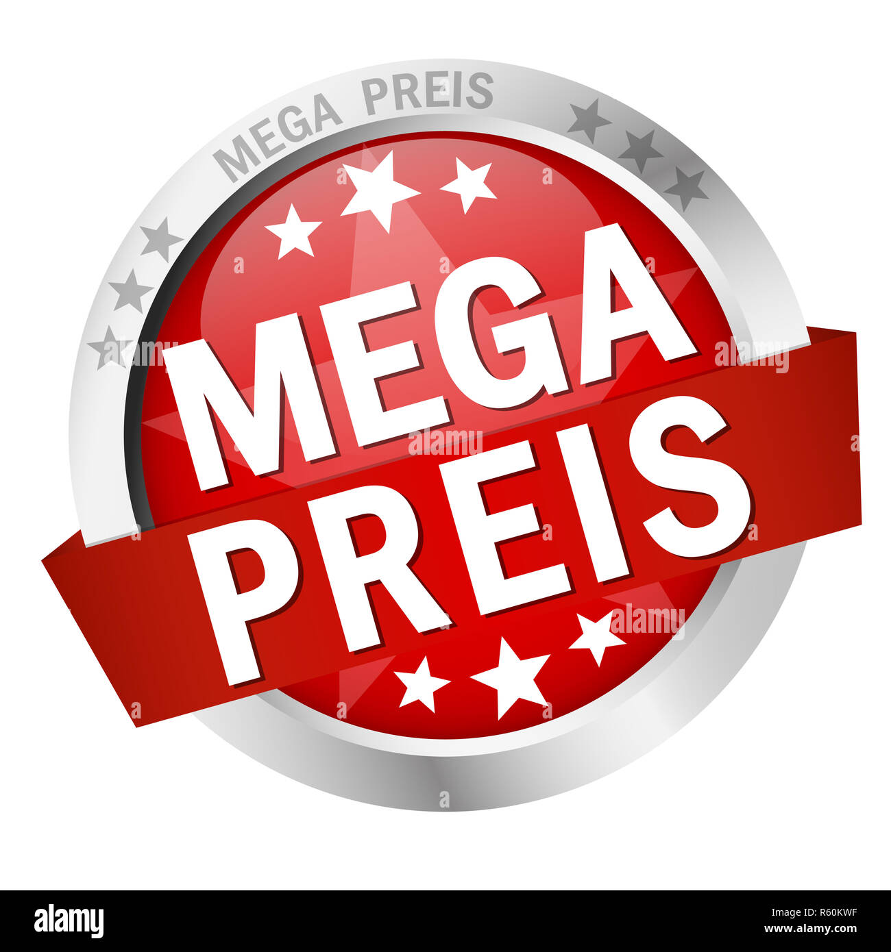 button mega price Stock Photo - Alamy