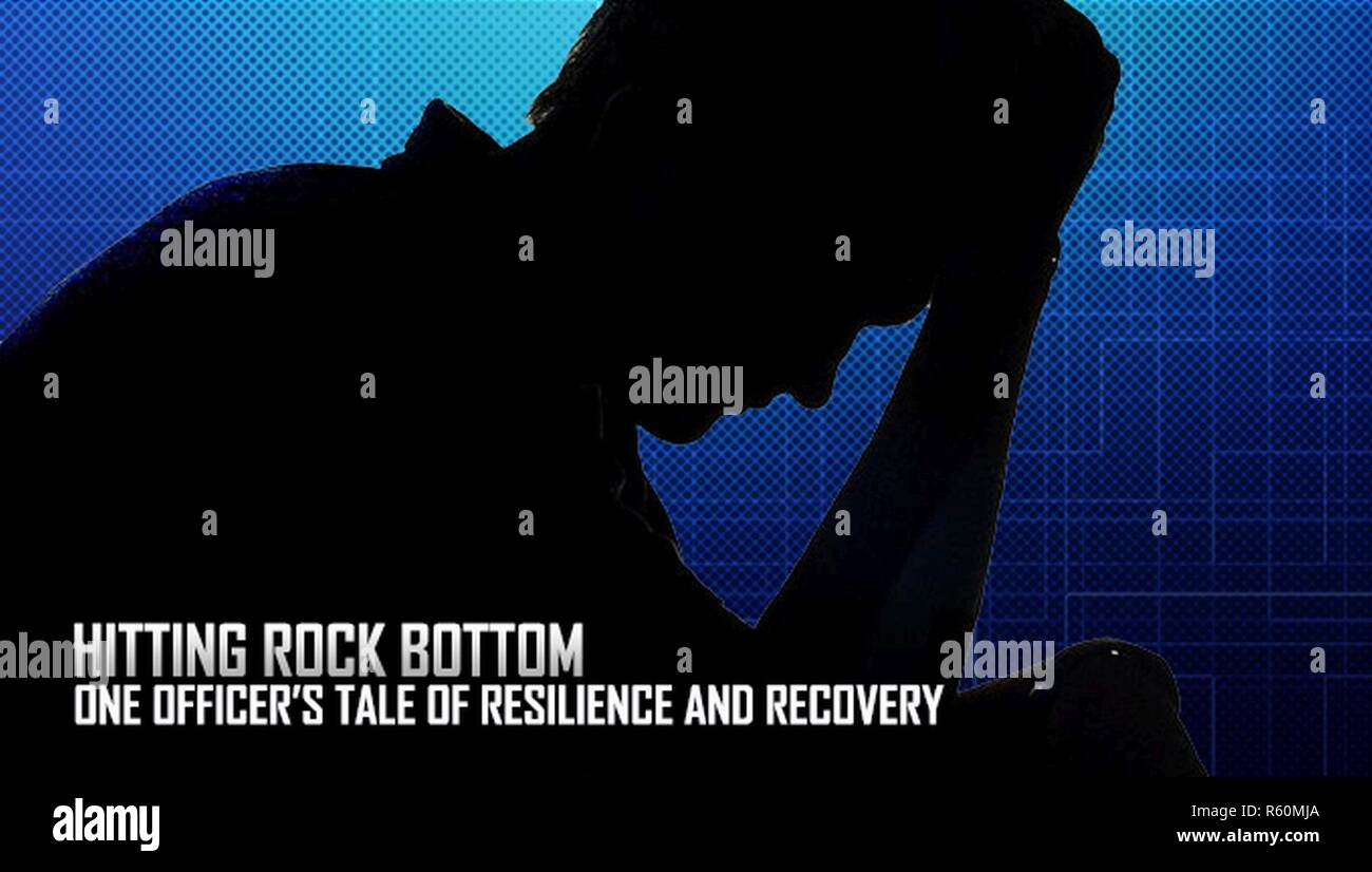 Hitting rock bottom Stock Photo - Alamy