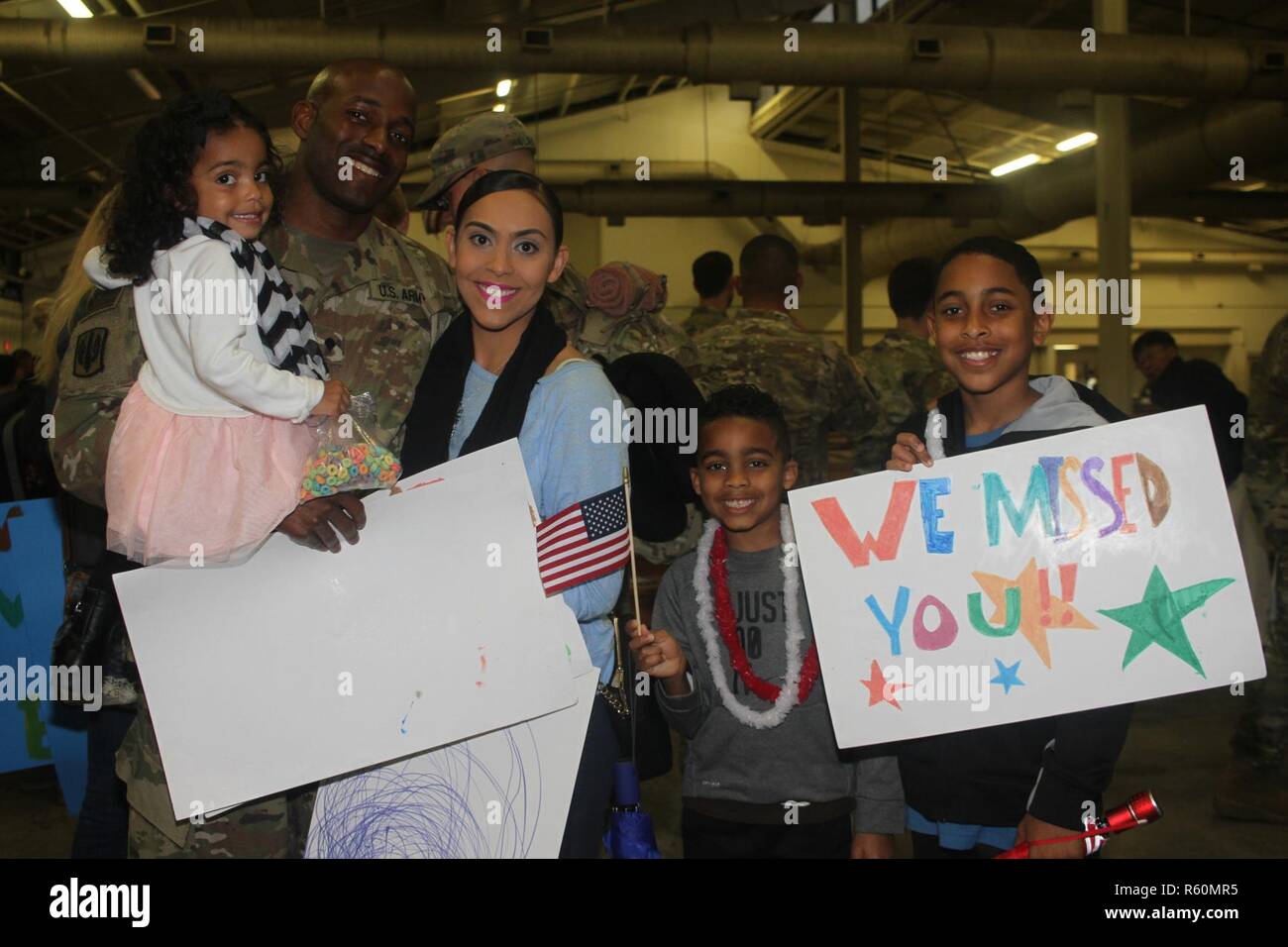 FORT BRAGG, N.C.—Families reunite after the 3rd Battalion, 321st Field ...