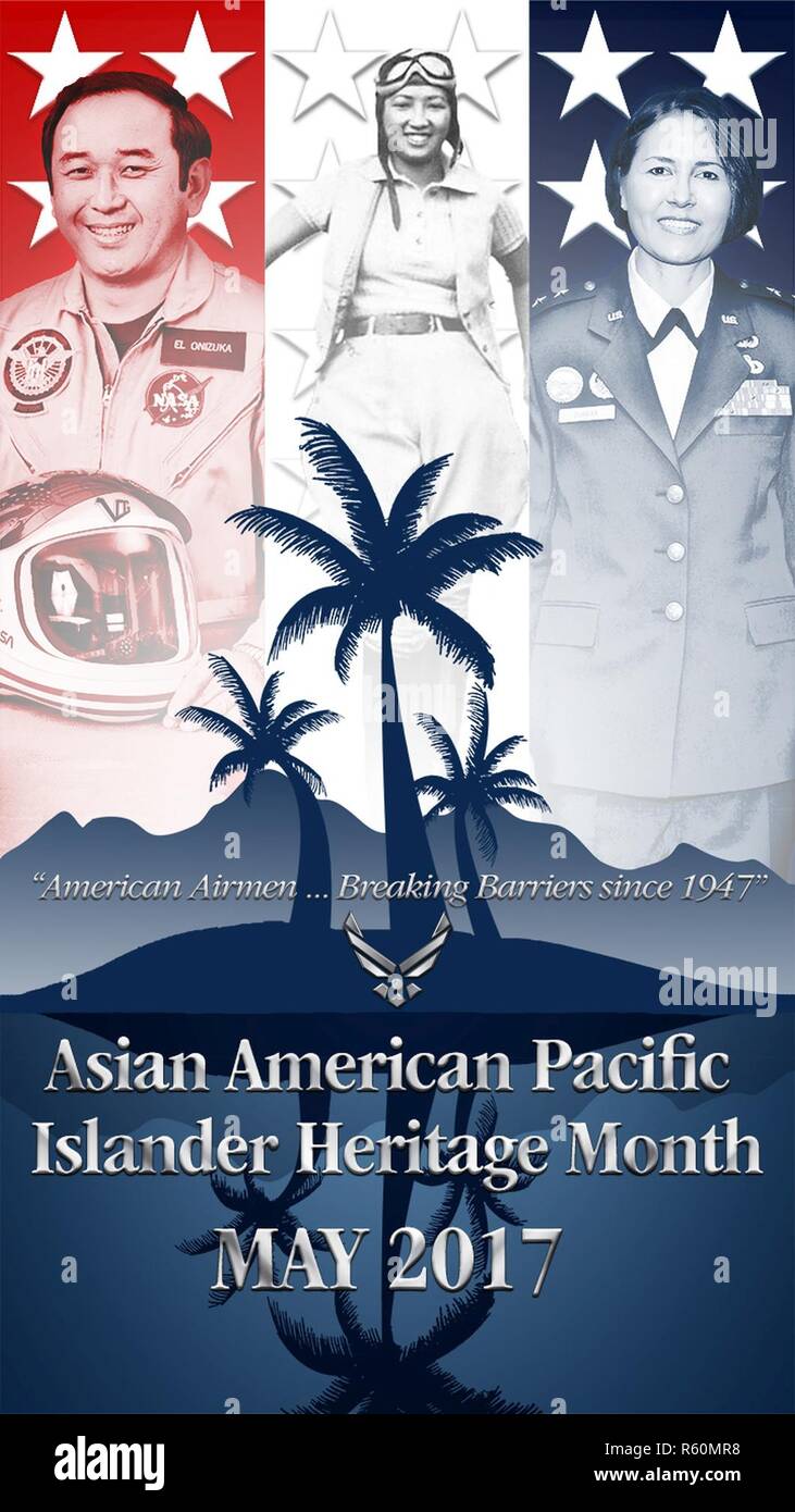 Asian American Pacific Islander Heritage Month Poster Stock Photo - Alamy