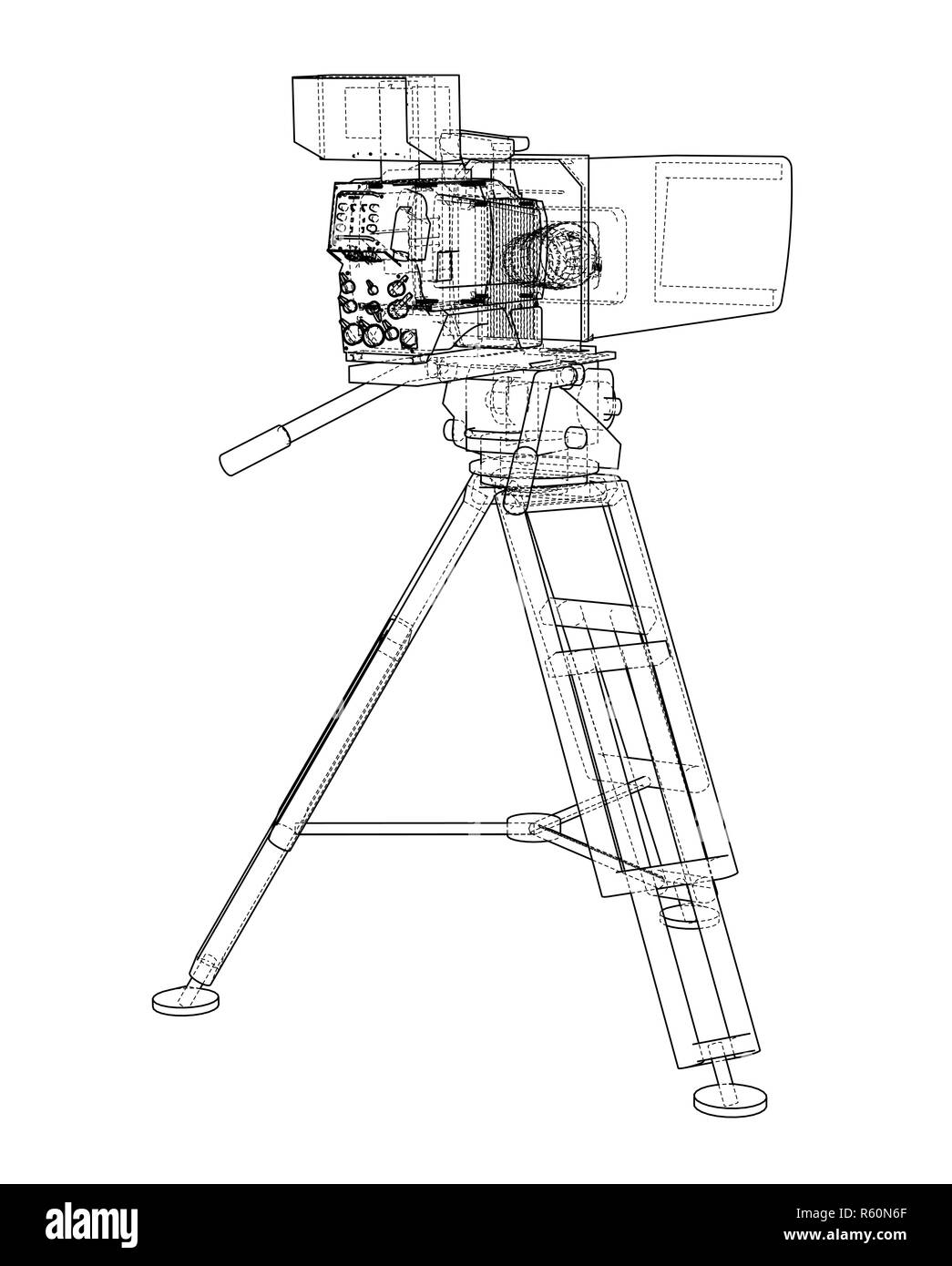 Movie-cinema camera concept Stock Photo - Alamy