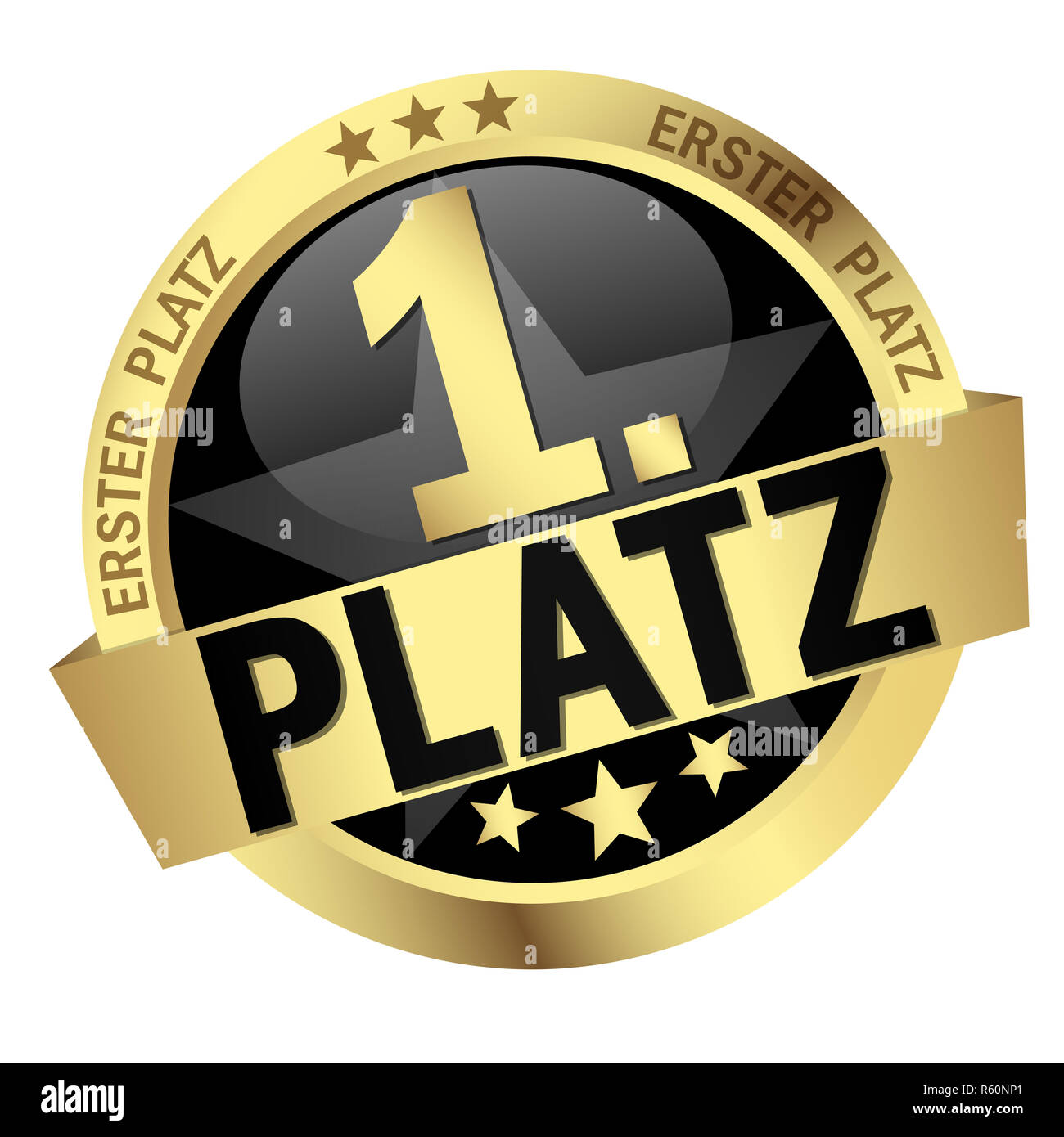 button 1st place Stock Photo - Alamy