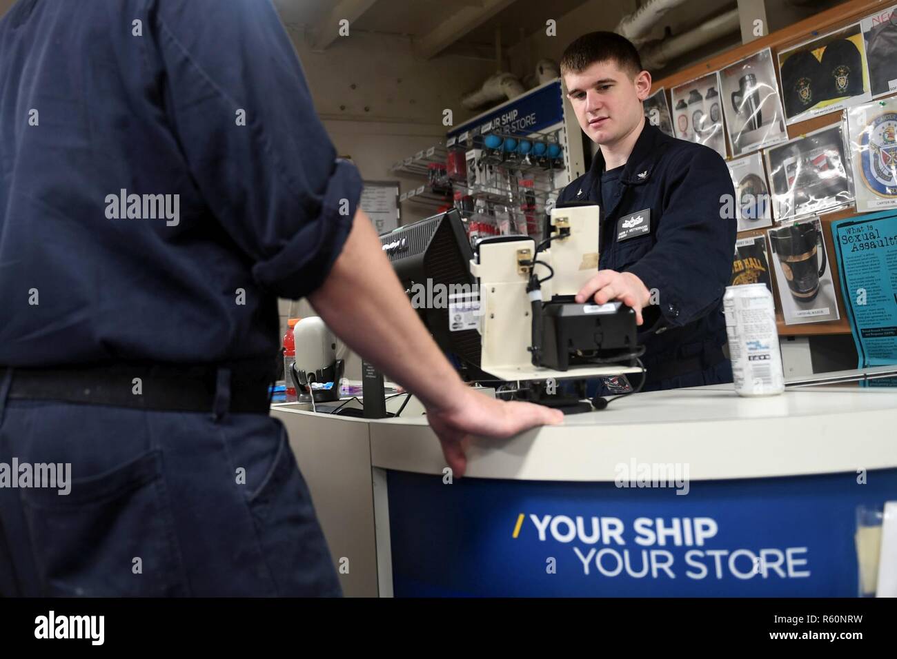 U.S. 5TH FLEET AREA OF OPERATIONS (April 25, 2017) Ship’s Serviceman ...