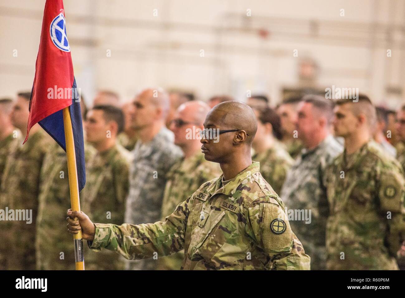 Guardsmen with the 35th Infantry Division, with elements in both ...