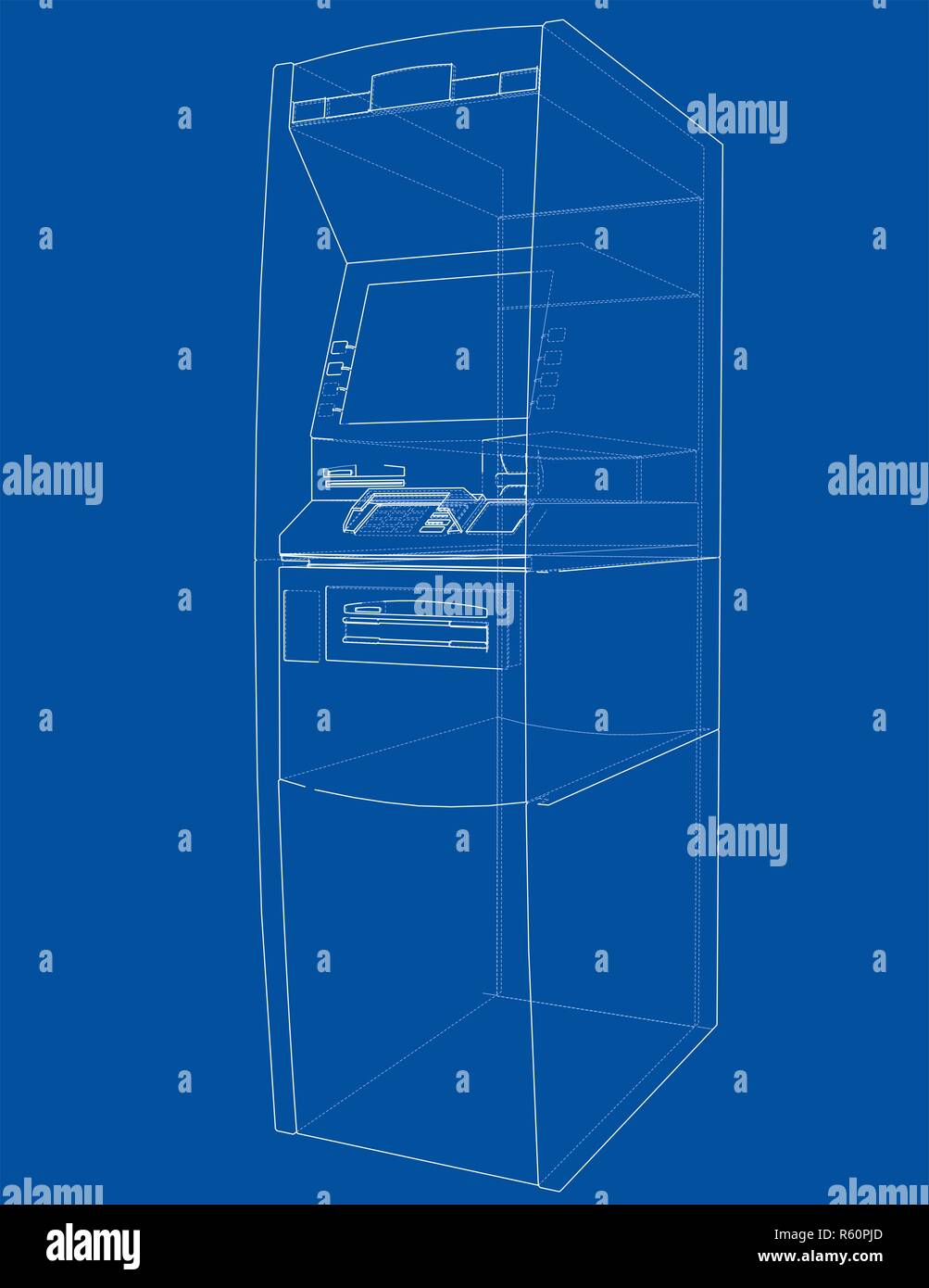 ATM bank cash machine concept Stock Photo - Alamy