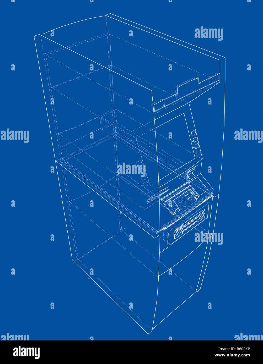 ATM bank cash machine concept Stock Photo - Alamy