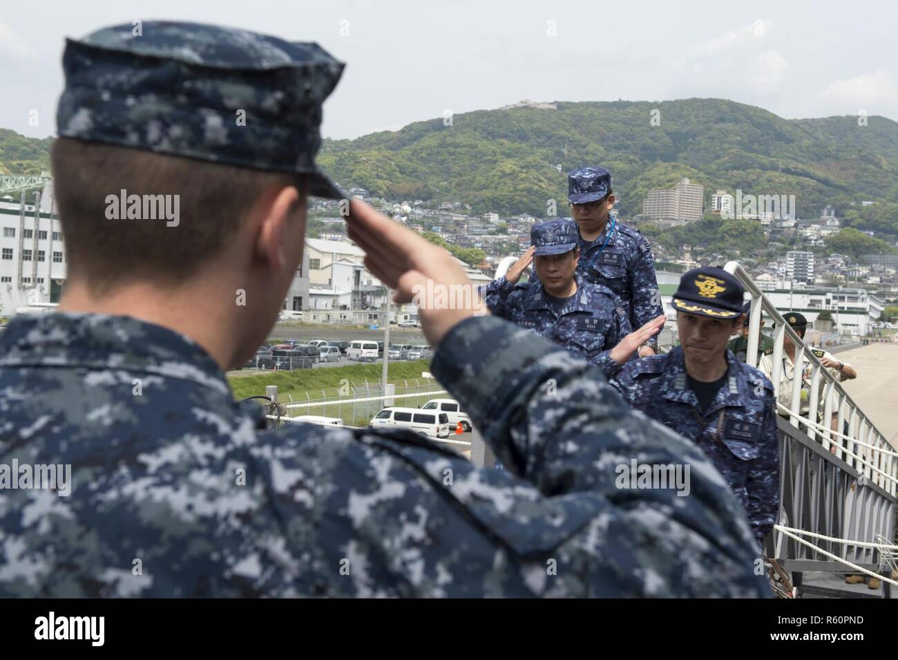 SASEBO, Japan (April 27, 2017) Japanese Self-Defense Force (JSDF ...