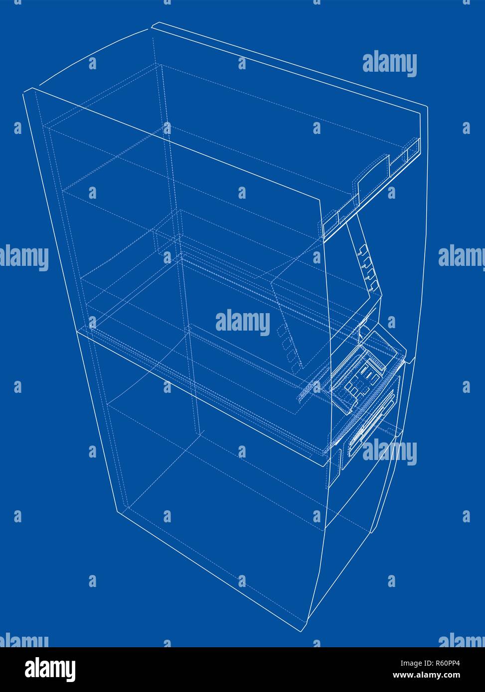 ATM bank cash machine concept Stock Photo - Alamy