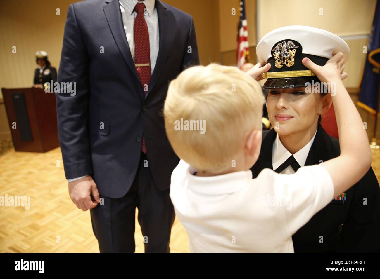 NORFOLK, Va. (April 28, 2017) -- Ensign Diana Wayman, from North East ...