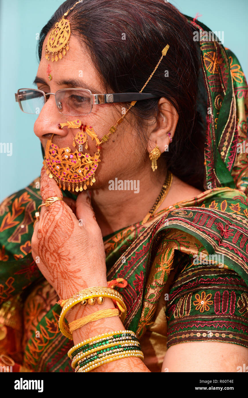 Indian woman Portrait Stock Photo - Alamy