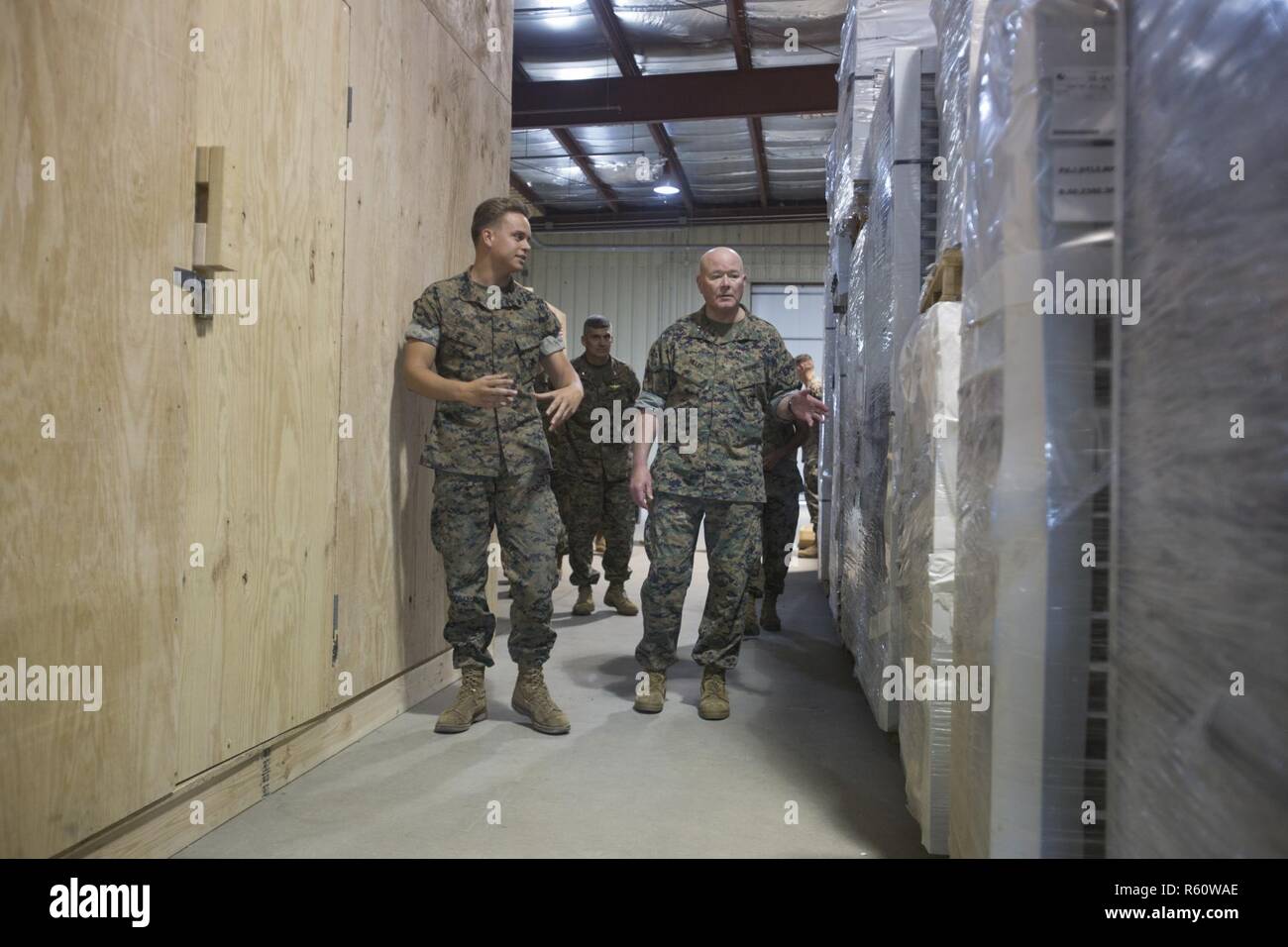 Major Gen. Walter L. Miller Jr., commanding general of II Marine ...