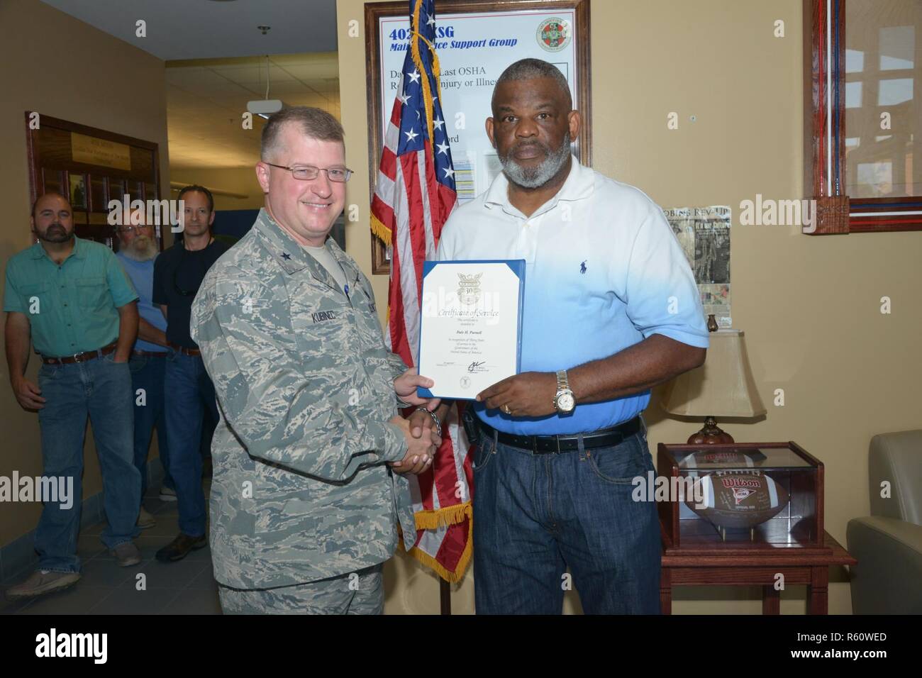 Brig. Gen. John Kubinec, Warner Robins-Air Logistics Complex commander ...