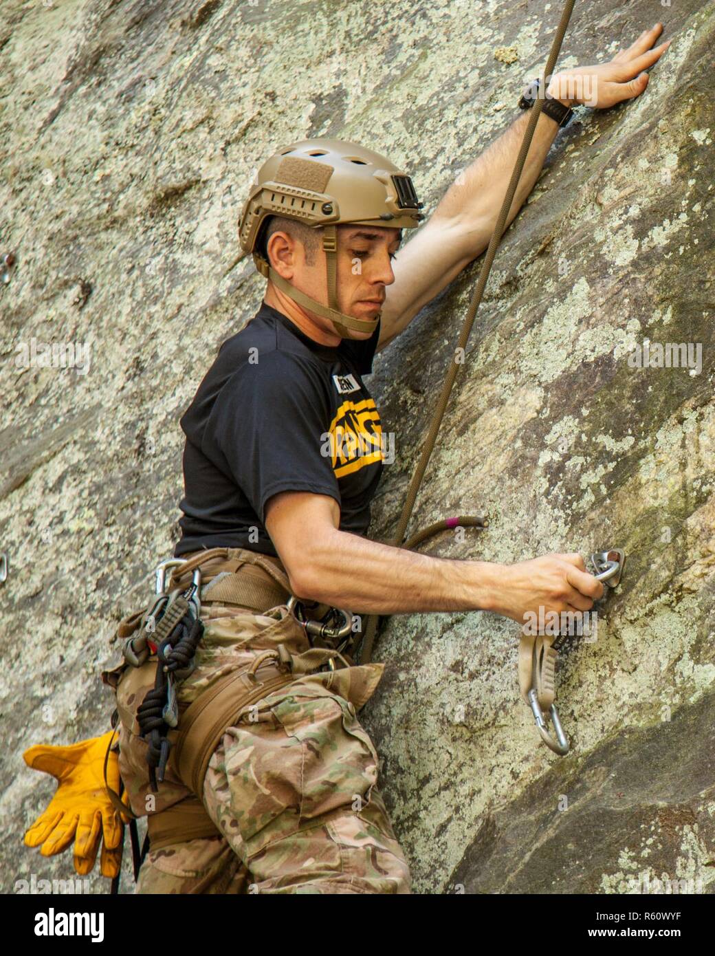 U.S. Army Ranger Staff Sgt. Randall Henrion, from the 5th Ranger ...