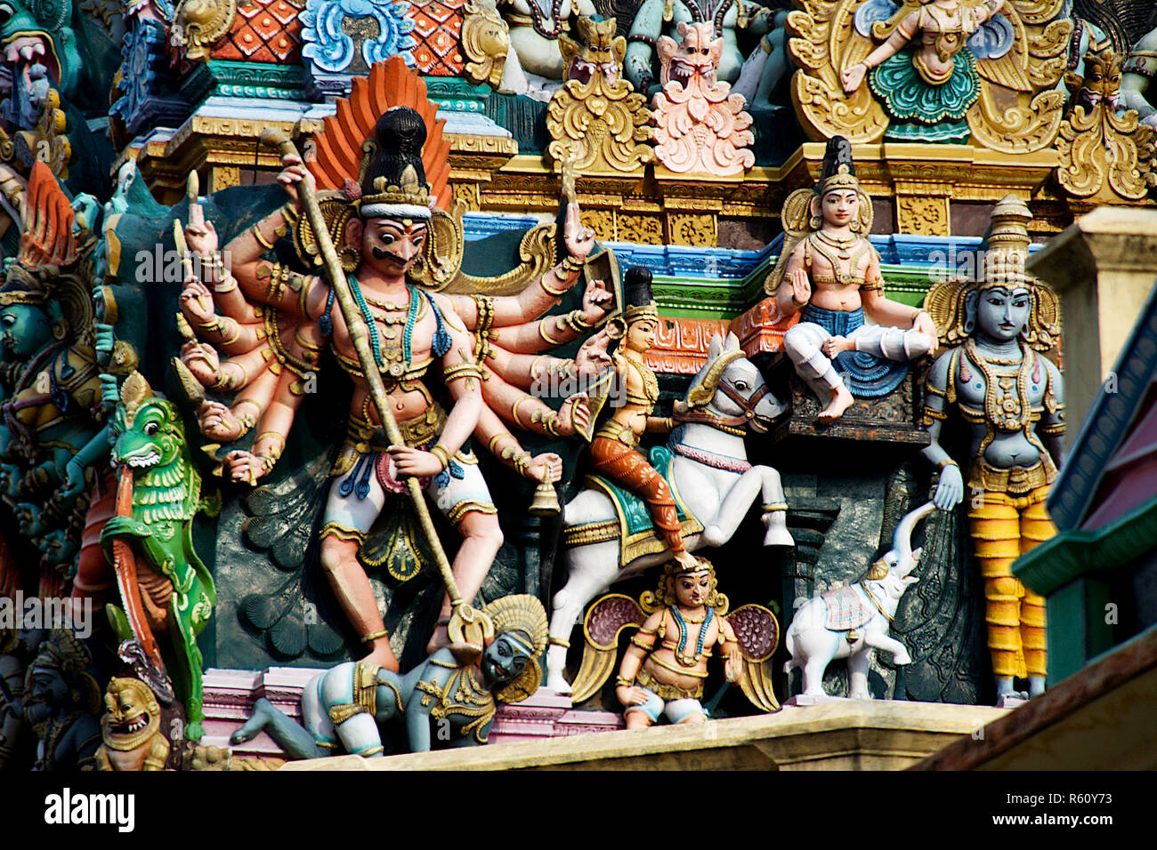 Demon god hi-res stock photography and images - Alamy