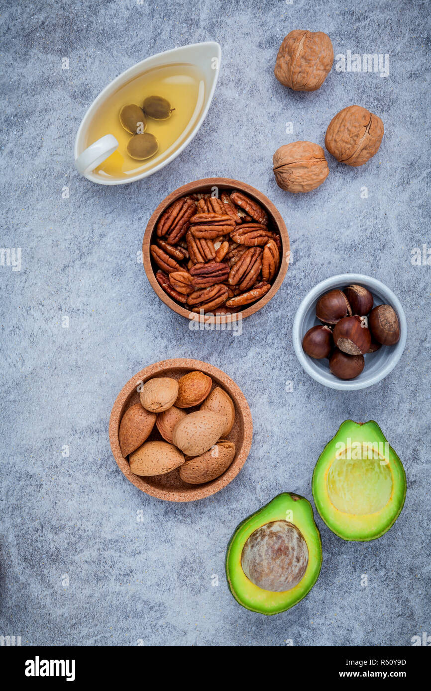 Healthy polyunsaturated fats hi-res stock photography and images - Alamy