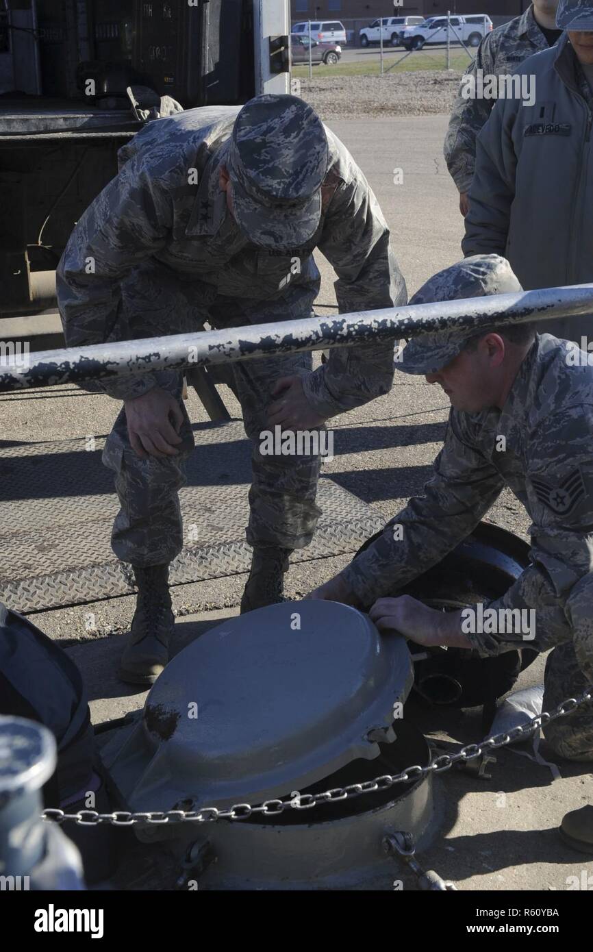 Staff Sgt. Isaac Purseglove, 91st Missile Maintenance Squadron electro ...