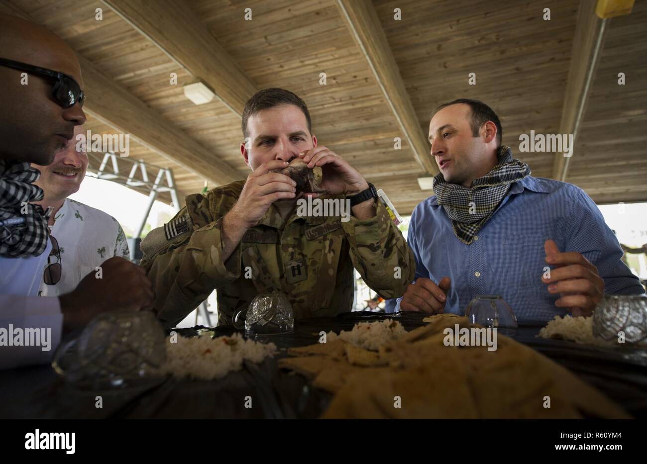 Capt. Ian Hocking, a combat aviation advisor student with the 6th ...