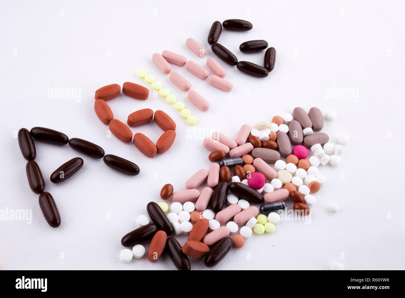 Hand writing text caption inspiration Medical care concept written with ...