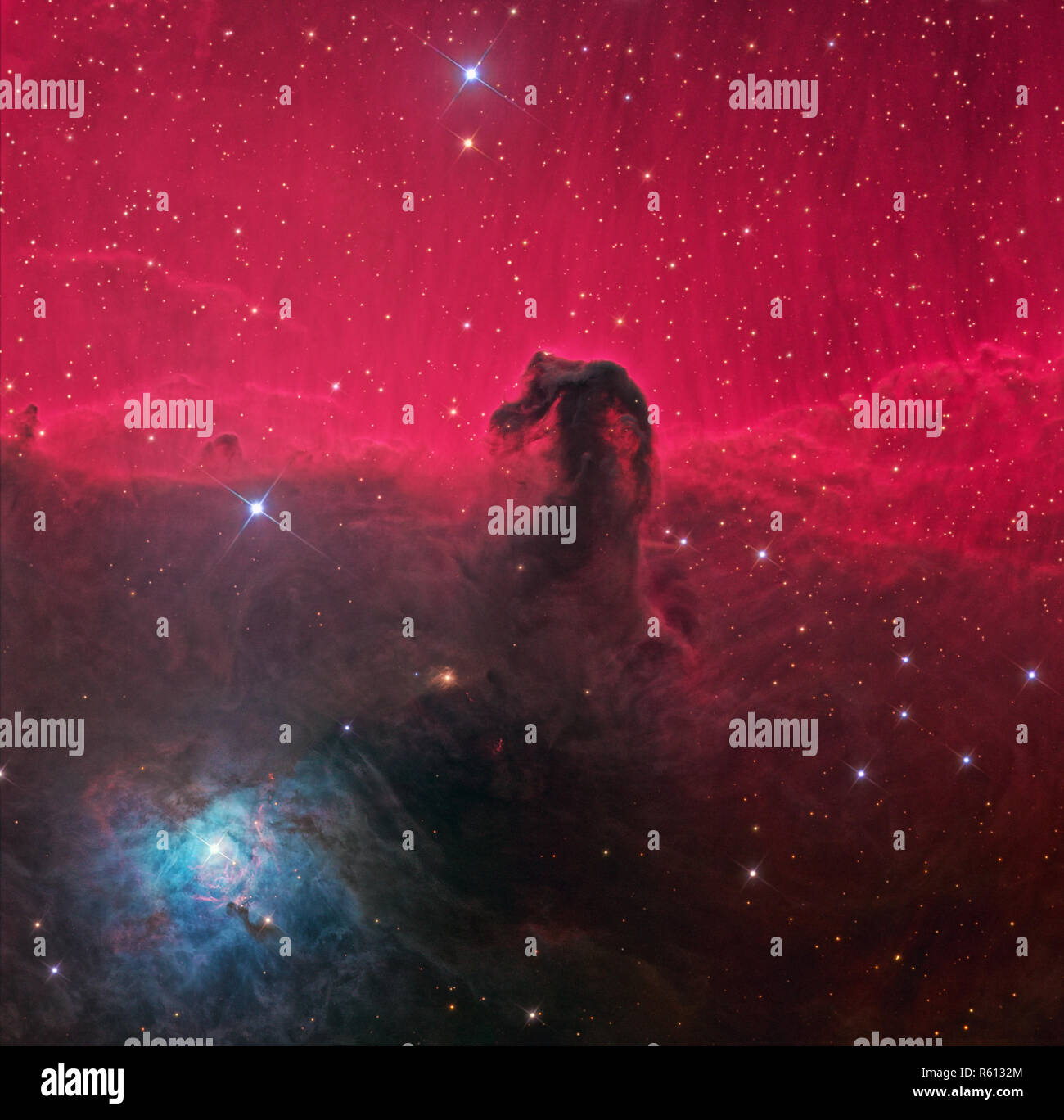 Blue Horse Head Nebula High Resolution Stock Photography and Images - Alamy
