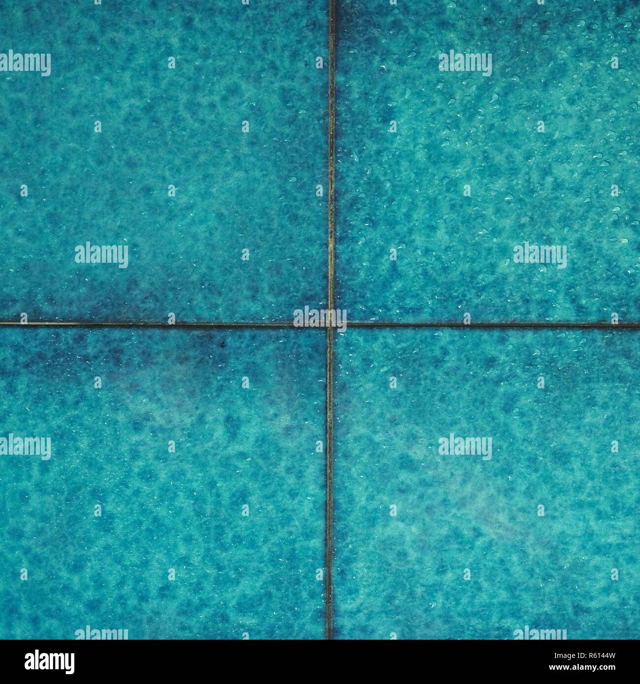 blue tiles texture background Stock Photo - Alamy