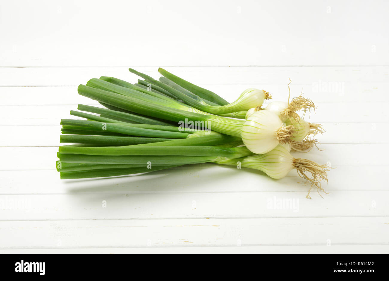 bunch of spring onion Stock Photo - Alamy