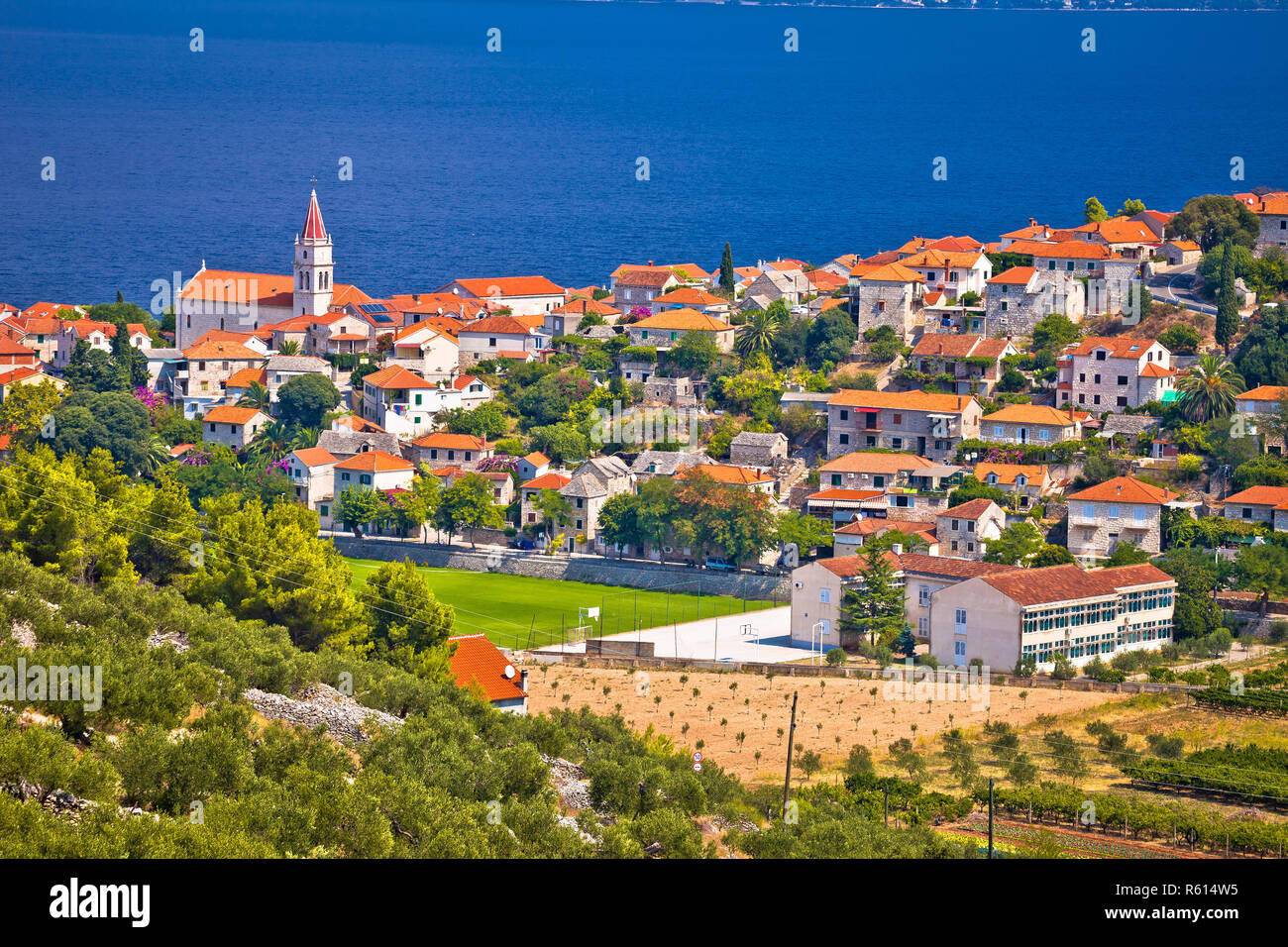 Postira city hi-res stock photography and images - Alamy