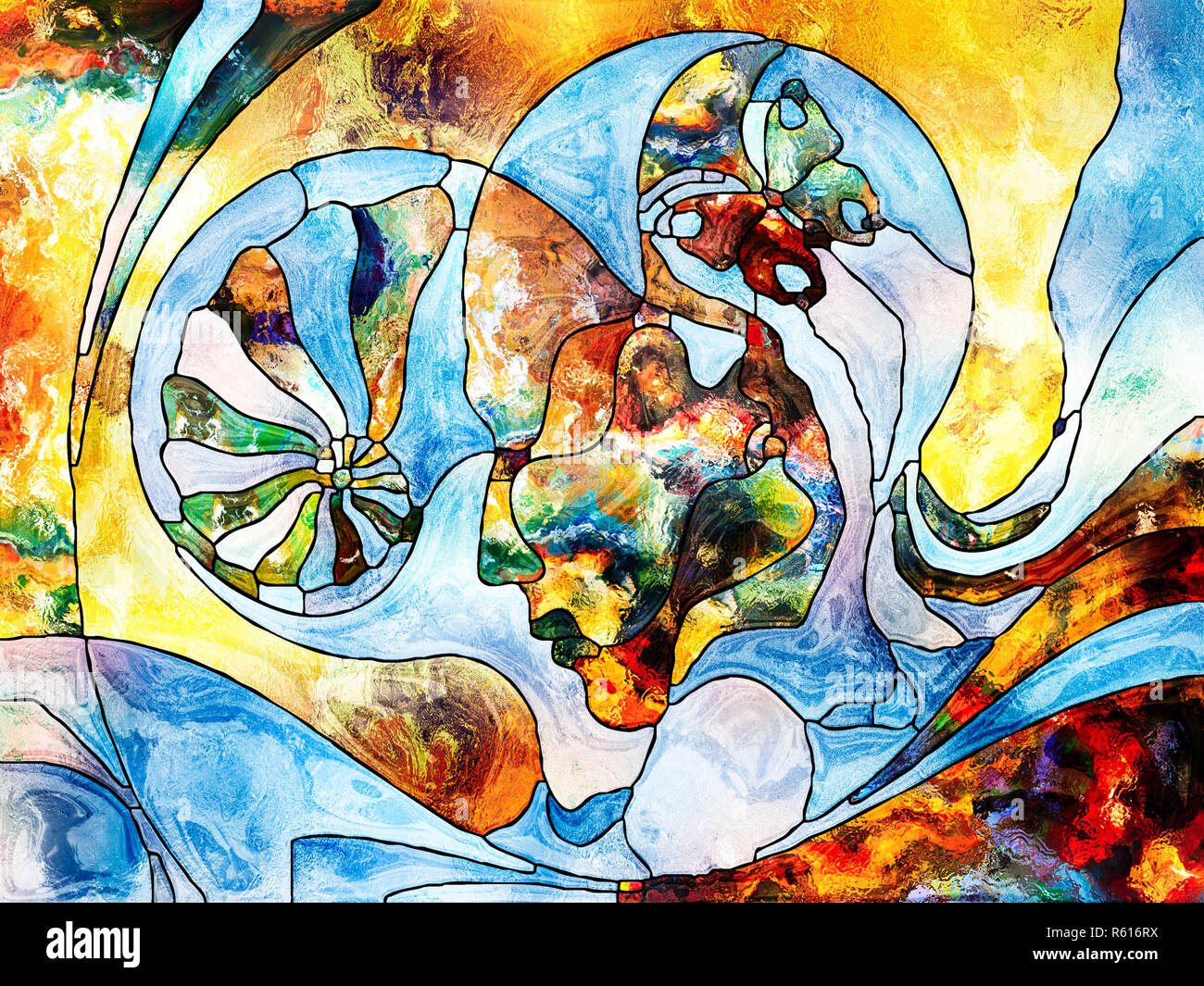 Color Division Background Stock Photo - Alamy