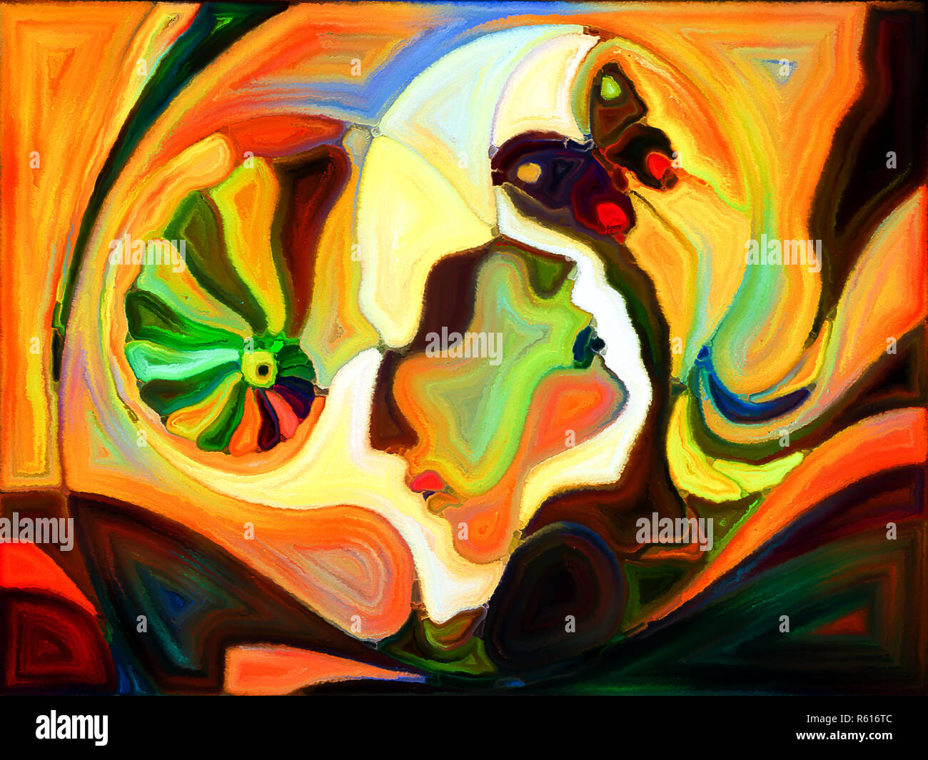 Color Division Design Stock Photo - Alamy