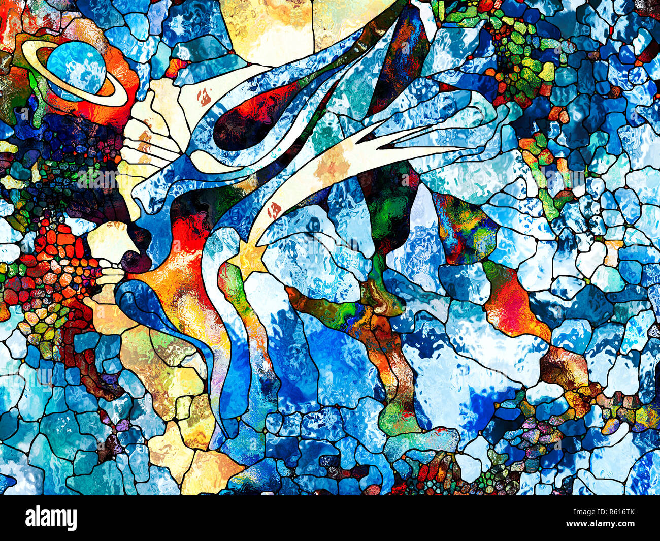 Realms of Color Division Stock Photo - Alamy