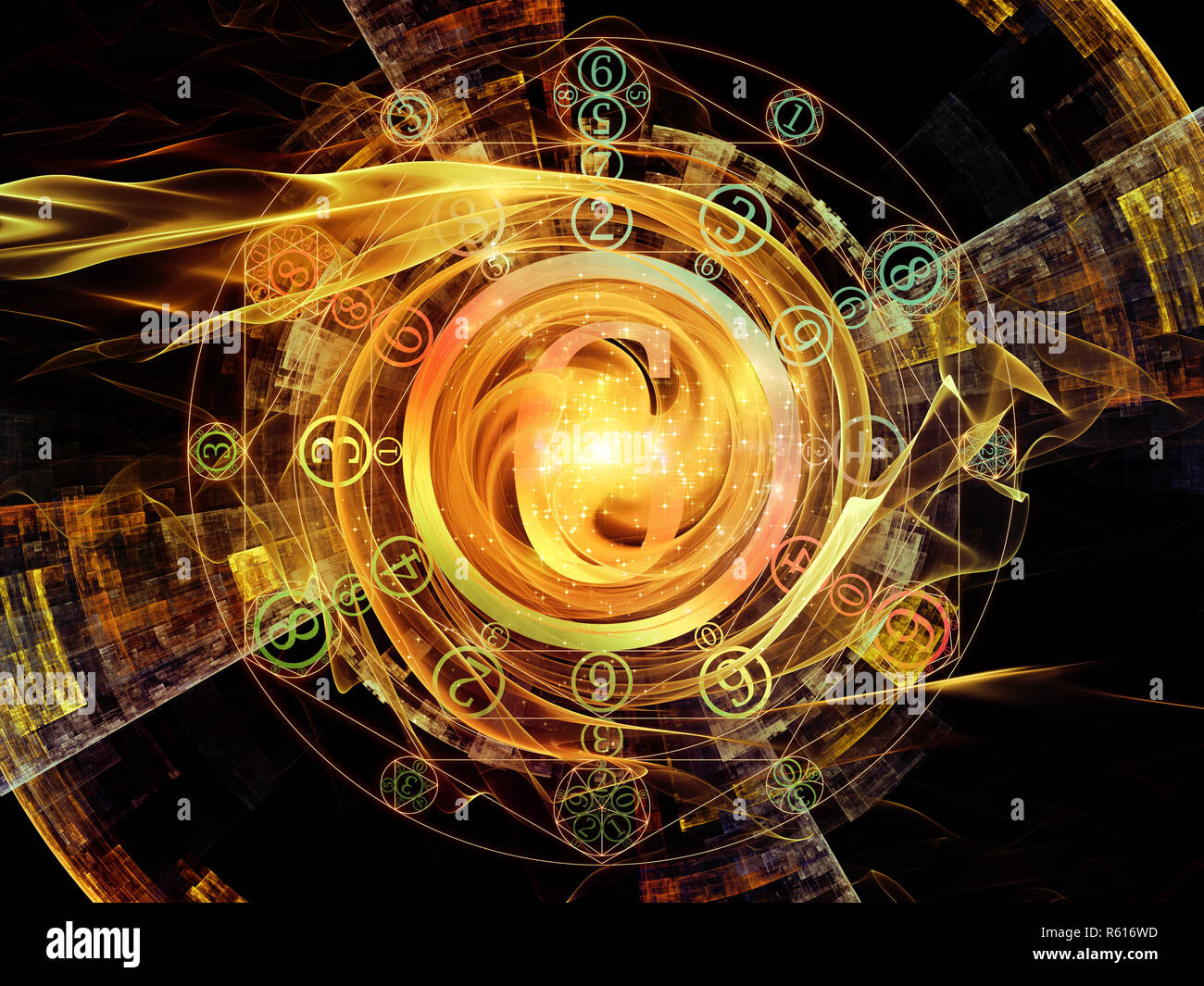 Unfolding of Symbolic Meaning Stock Photo - Alamy