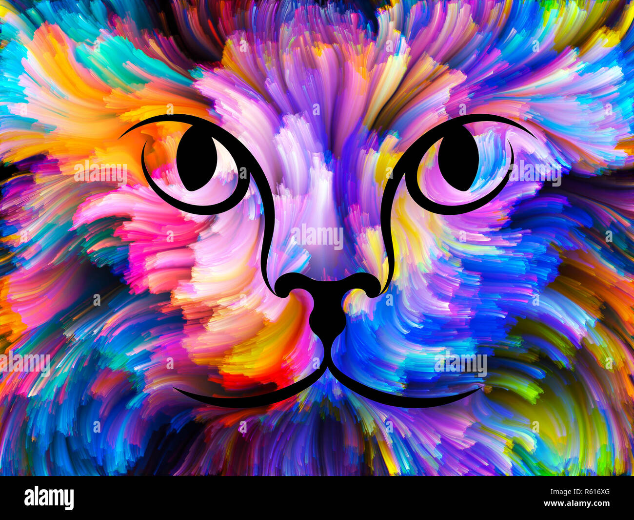 Animals of Color Stock Photo - Alamy