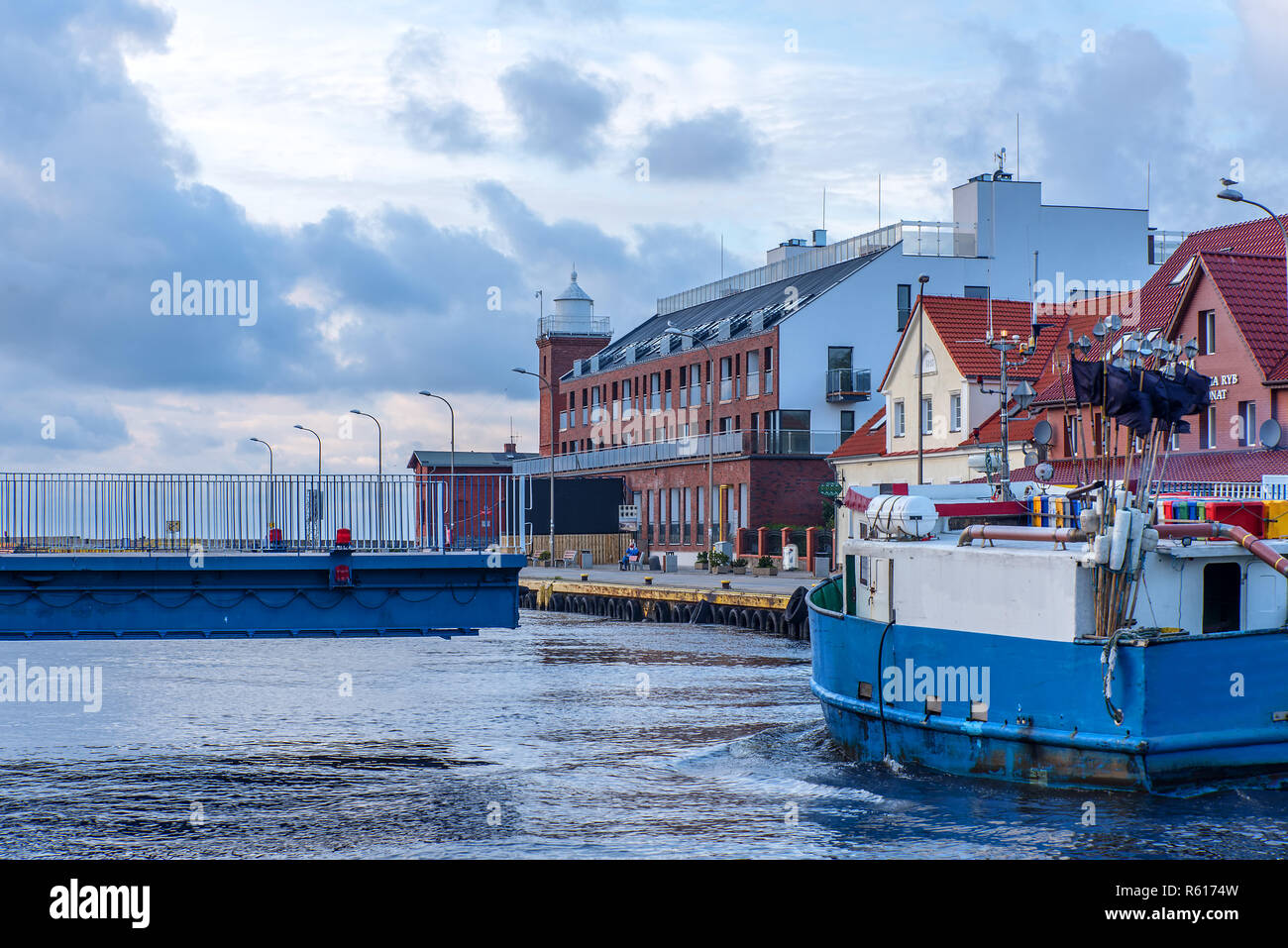 fishing boat bridge of the captain of witold hubert pushing bridge ...