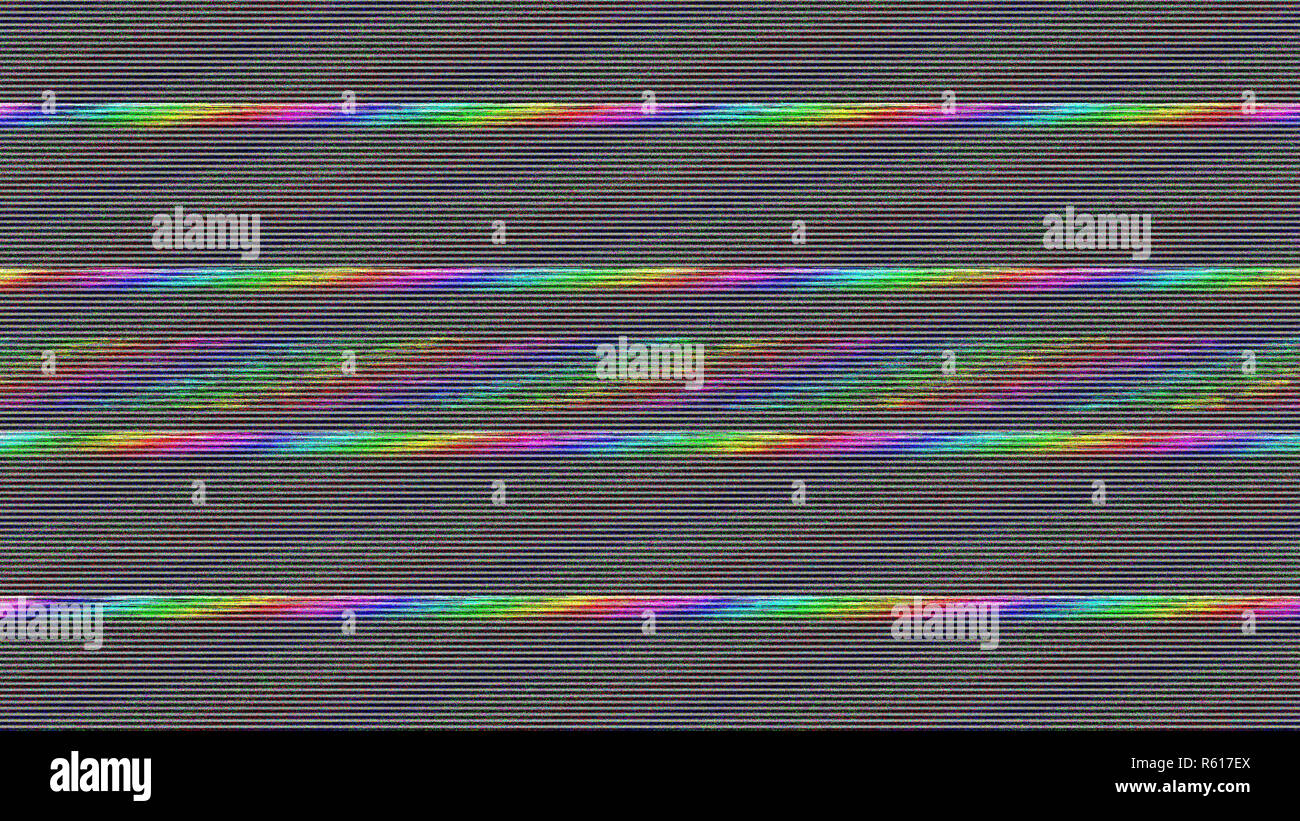Tv Screen Lines Texture