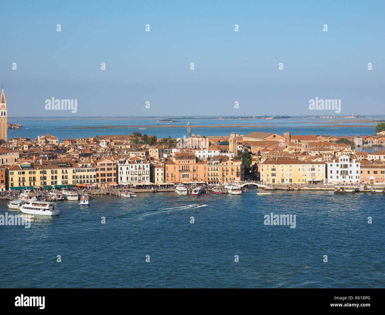 Aerial view of Venice Stock Photo - Alamy