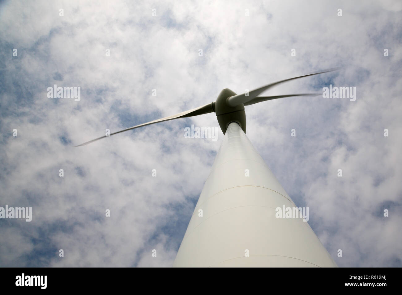 wind power from below Stock Photo - Alamy