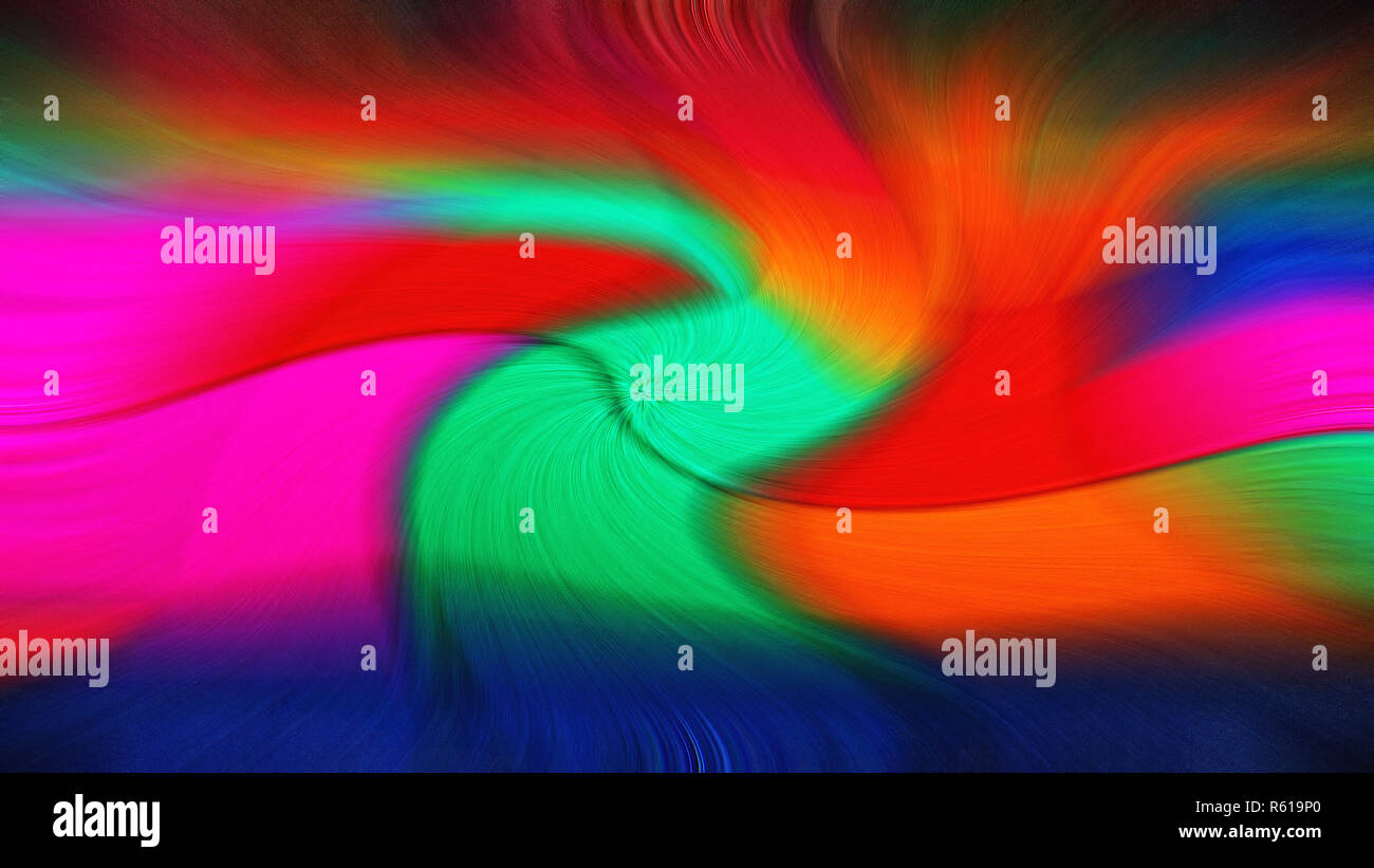 Abstract swirl background. Digital colorful illustration Stock Photo ...