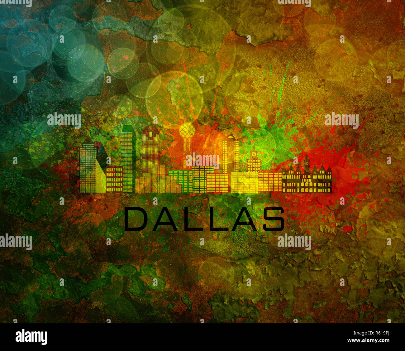 Historic dallas postcard hi-res stock photography and images - Alamy
