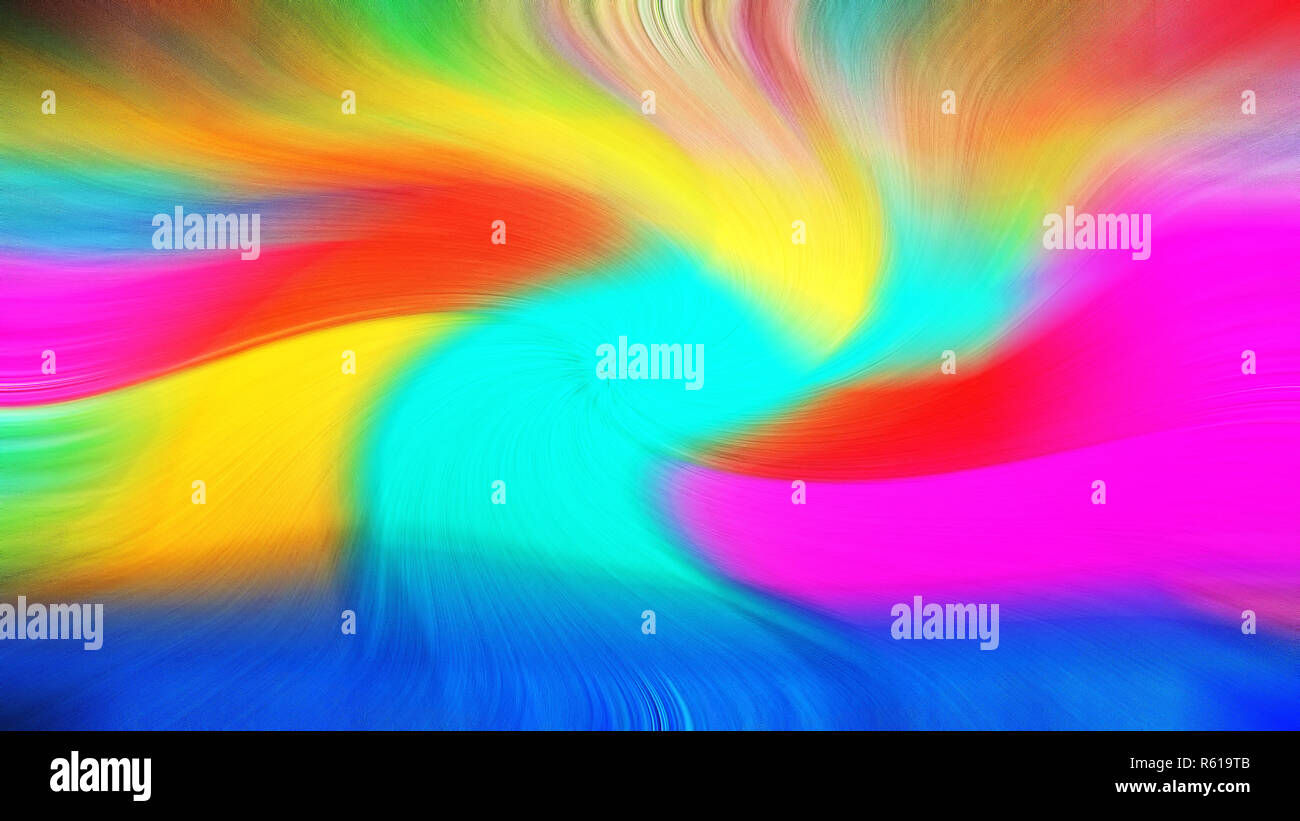 Abstract swirl background. Digital colorful illustration Stock Photo ...
